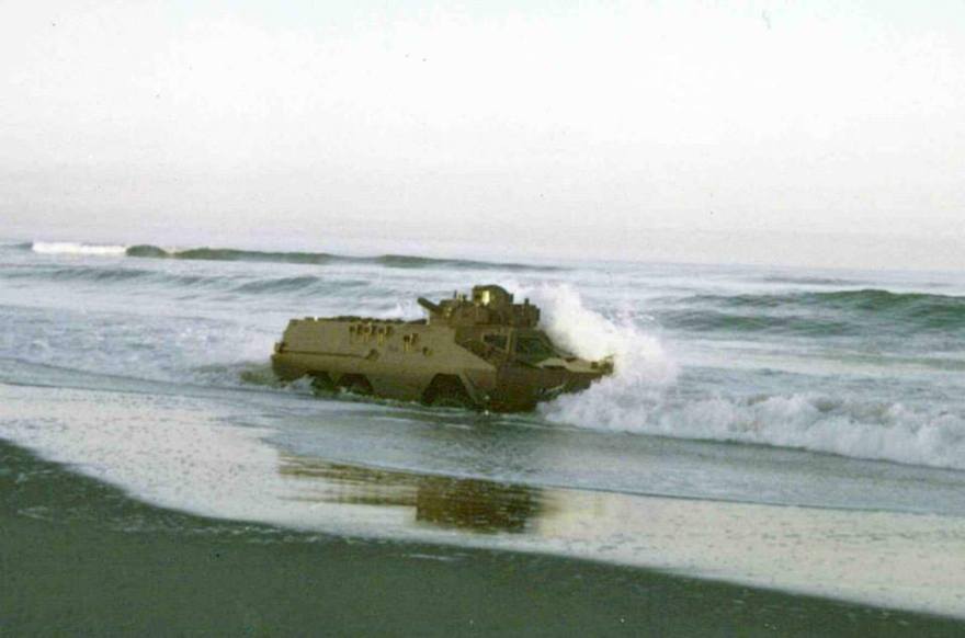 SADF Ratel becomes a sea monster! | The Observation Post