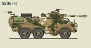 SADF Ratel IFV taking out a Soviet T-54/55 Tank in close combat | The ...