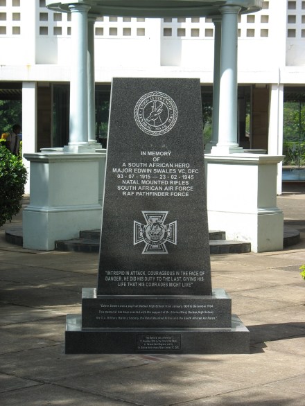 Edwin Swales VC DFC, a South African Hero whose legacy has been eroded ...