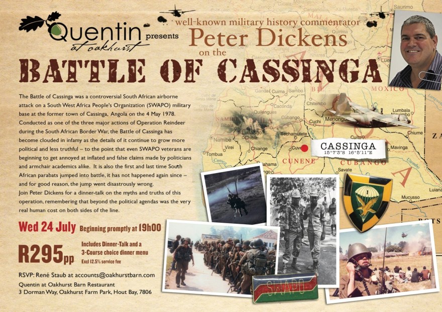 Cassinga! – a talk with Peter Dickens | The Observation Post